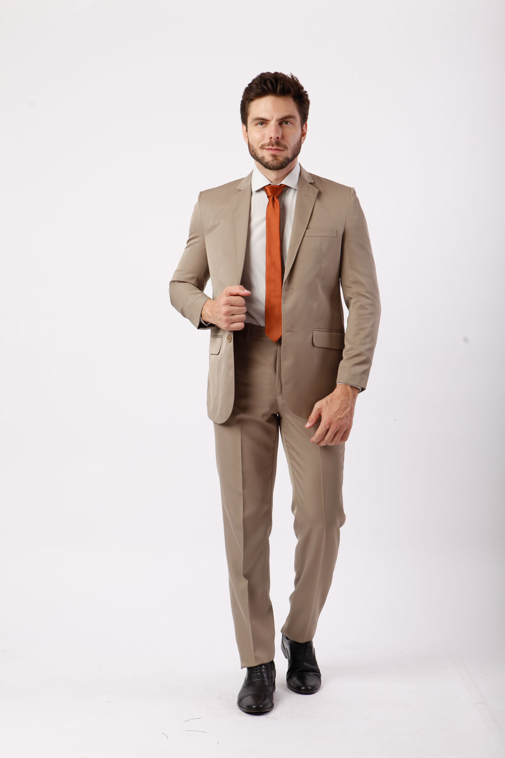 Terno Microfibra Caqui - Camelo